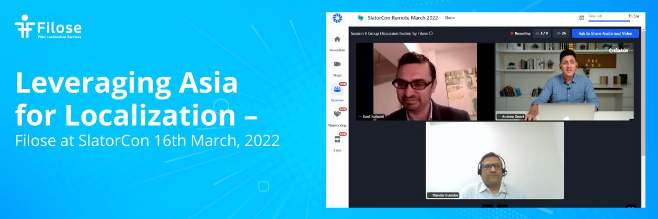Leveraging Asia for Localization – Filose at SlatorCon 2022 - Filose ...